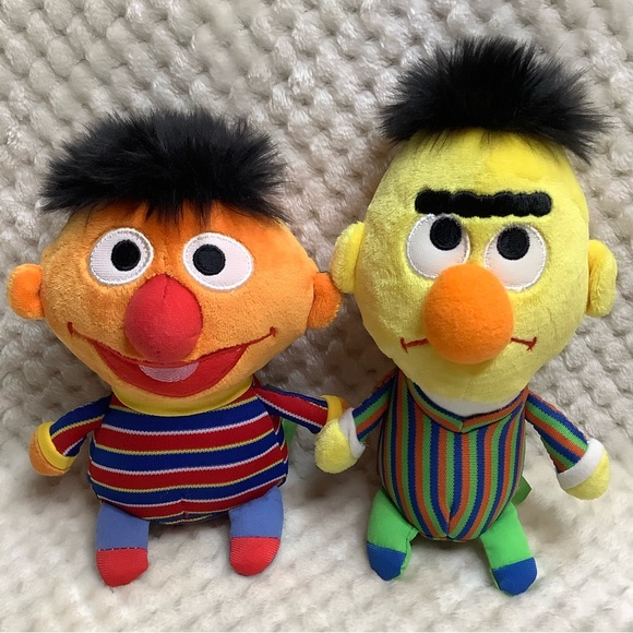 Gund | Toys | Gund Sesame Street Plush Bert And Ernie 28 Stuffed ...